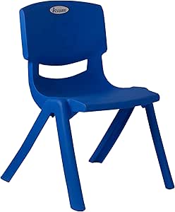 Esqube Baby Chair Kids Plastic School Study Chair Blue Color…: Buy ...
