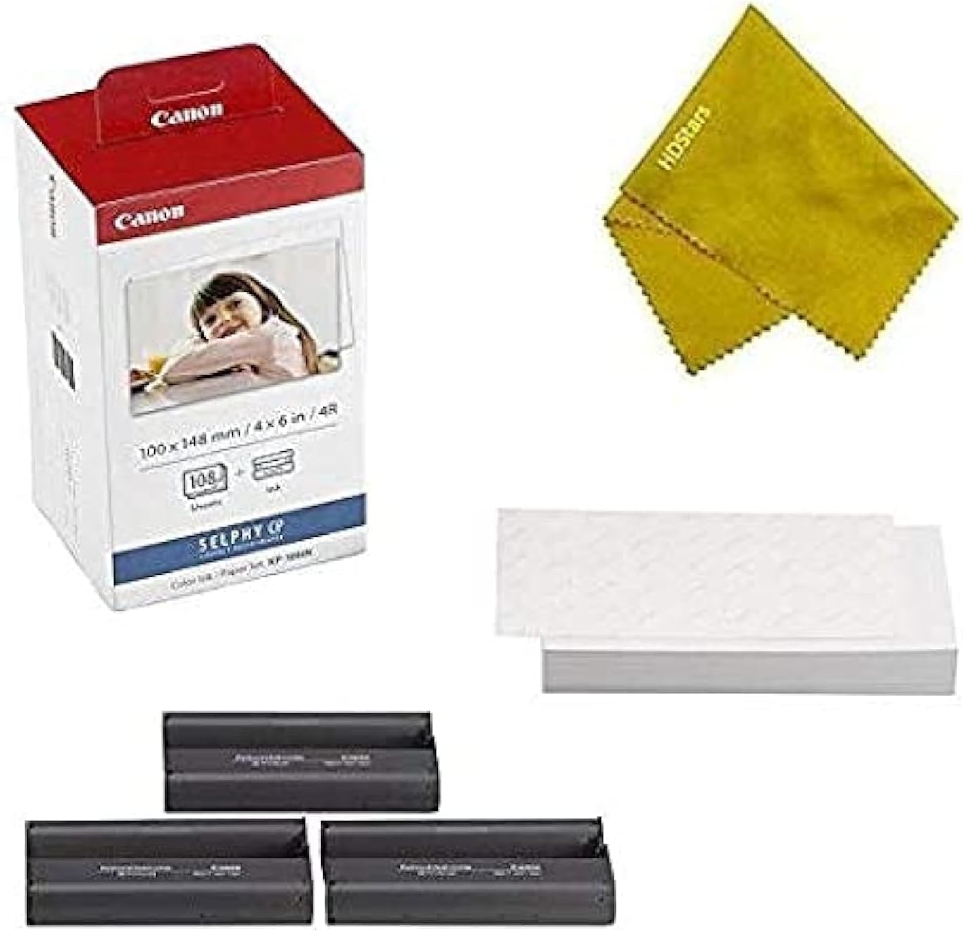 Amazon.com : Canon KC-36IP Color Ink/Paper Set - Card Size (36 Sheets ...
