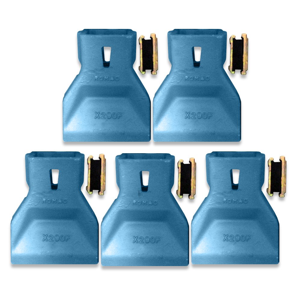 Amazon.com: X290F 5 Pack Hensley Flare Bucket Teeth : Patio, Lawn & Garden