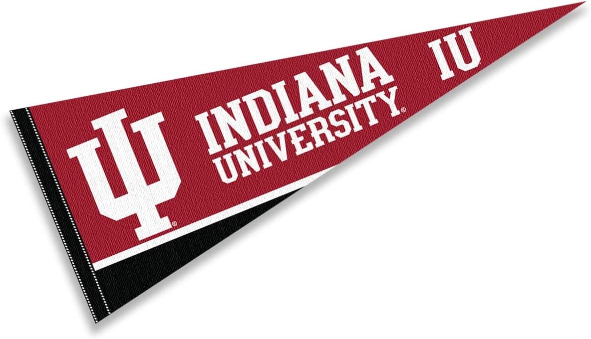 Amazon.com : Indiana IU Hoosiers Pennant Full Size Felt : Sports & Outdoors