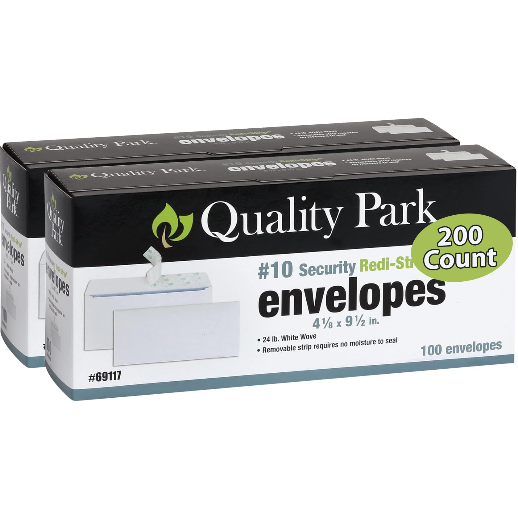 Snapklik.com : #10 Security Envelopes, No Window, Redi-Strip Self Seal ...