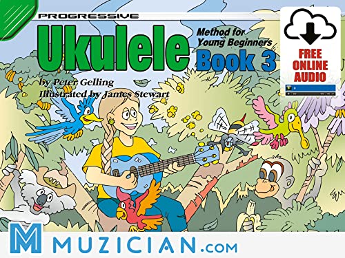 Amazon.com: Progressive Ukulele Method for Young Beginners - Book 3 ...