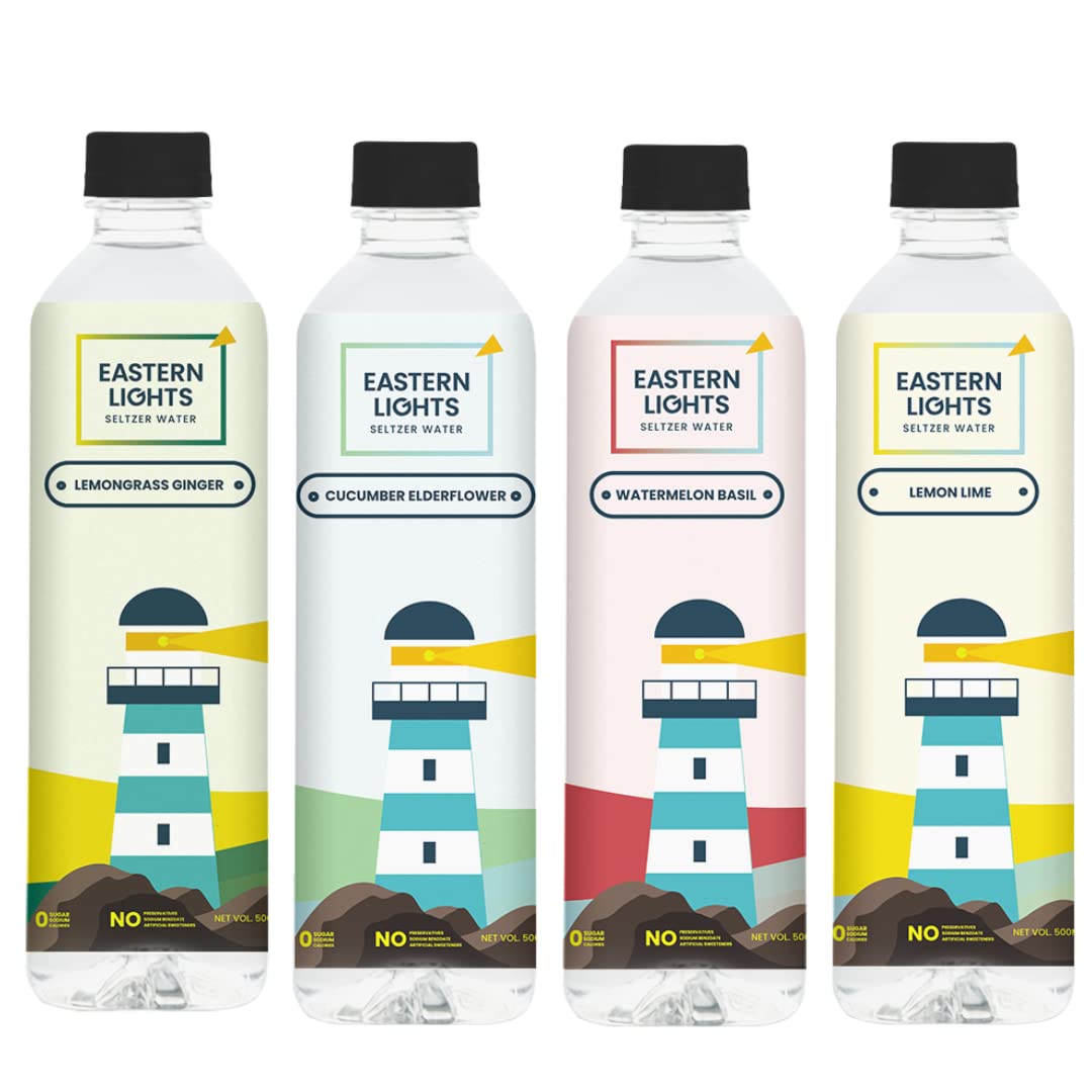 Eastern Lights Seltzer Water (Sparkling Water) Multi Flavour Pack ...