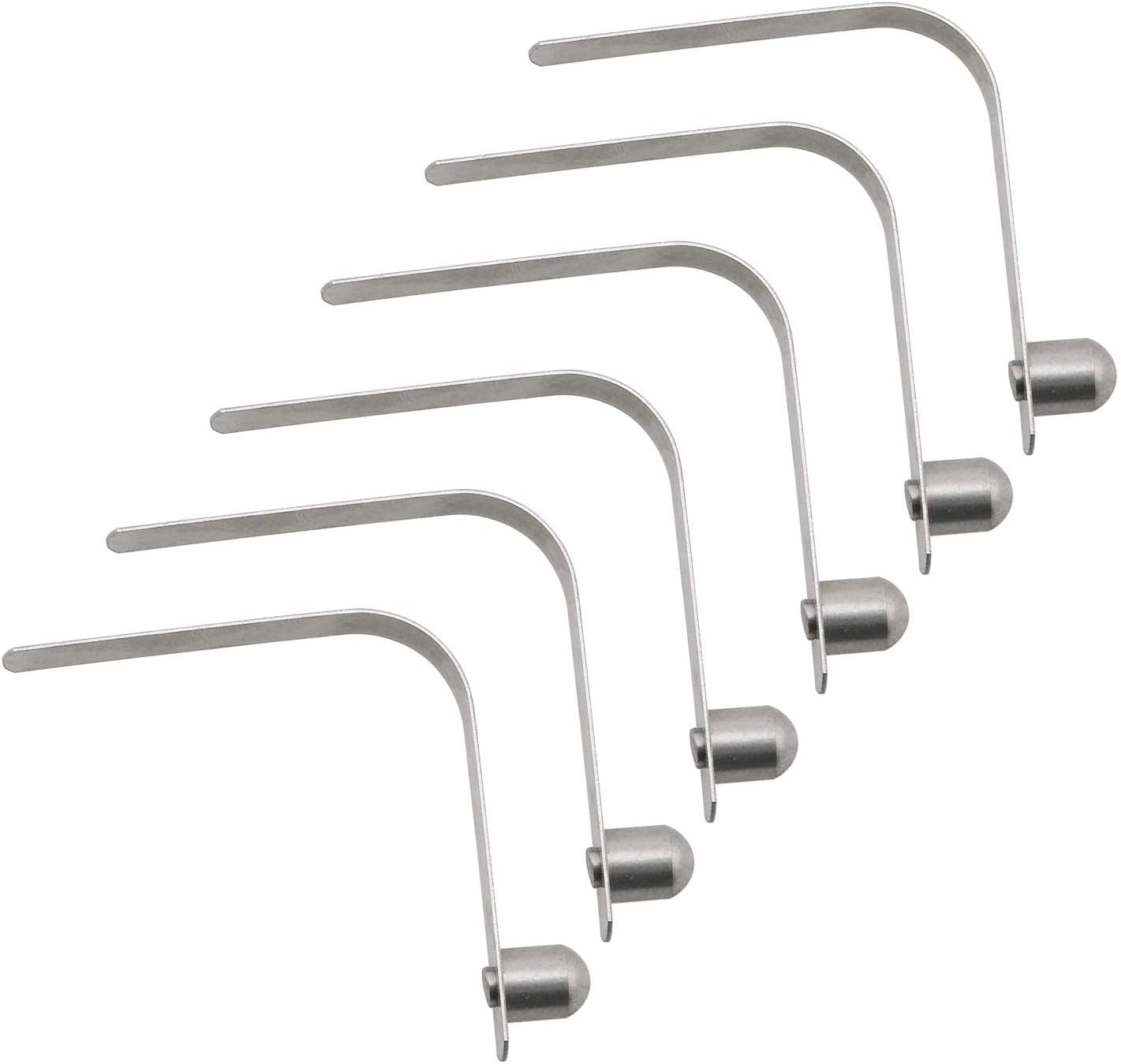 Amazon.com: ZRM&E 6pcs 8mm Single Bead Solid Riveting 304 Stainless ...