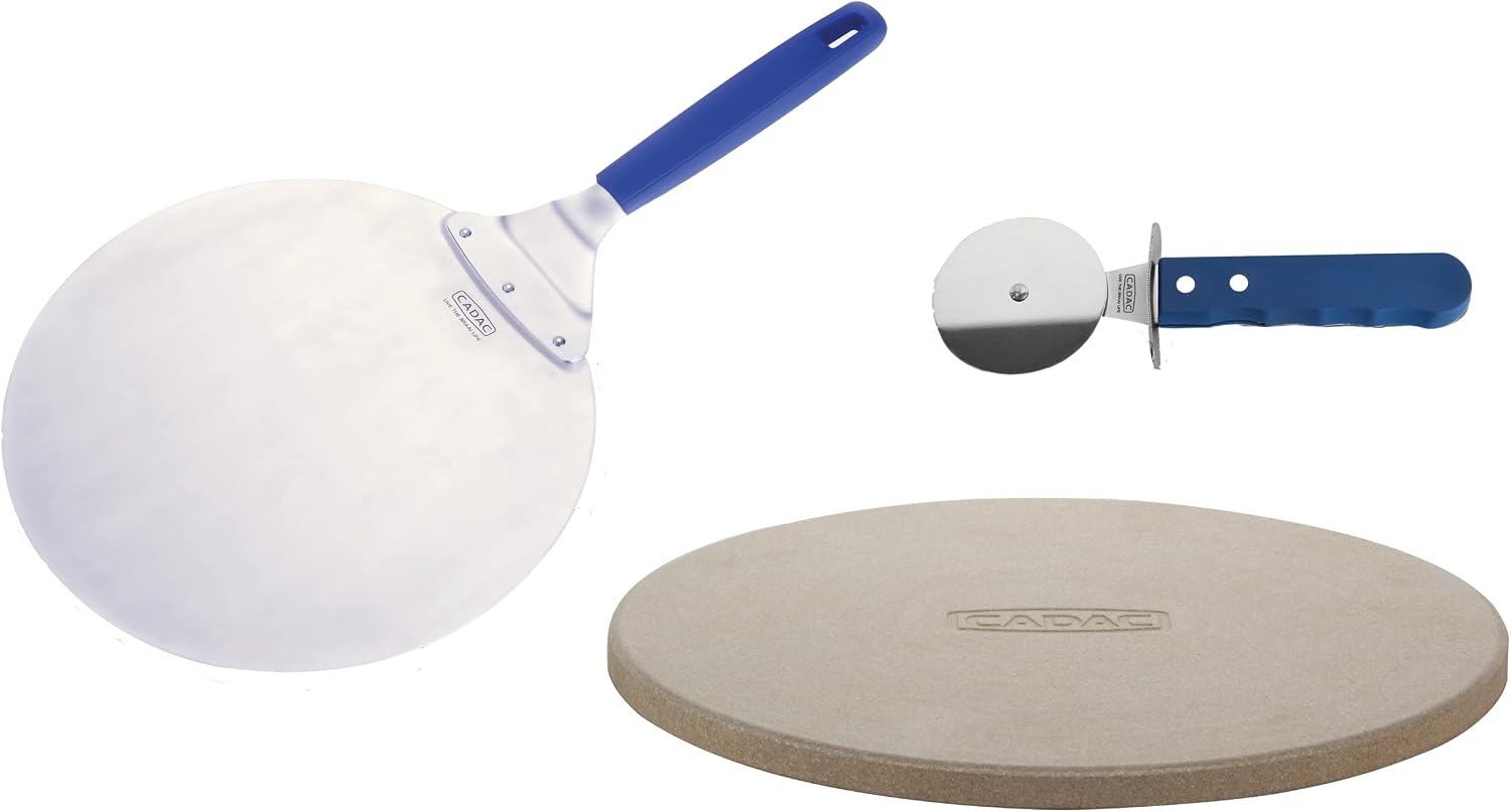 Cadac Pizza 3 in 1 Set - Pizza Stone, Lifter and Slice : Amazon.co.uk ...