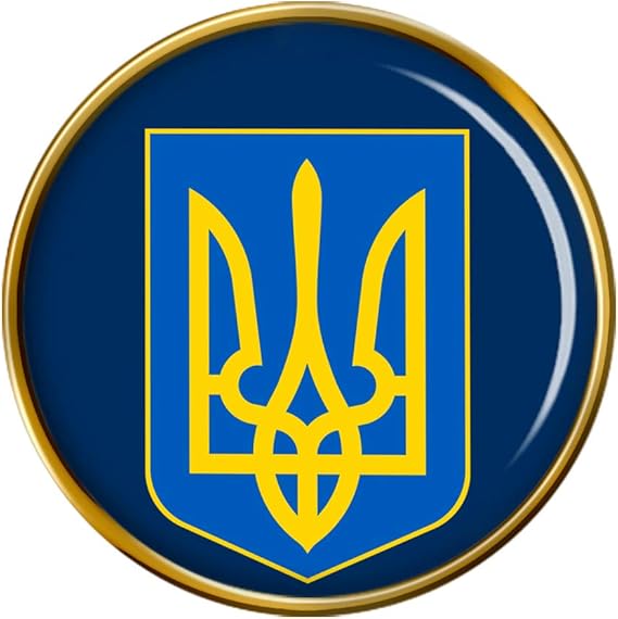 Ukraine Pin Badge : Amazon.co.uk: Fashion