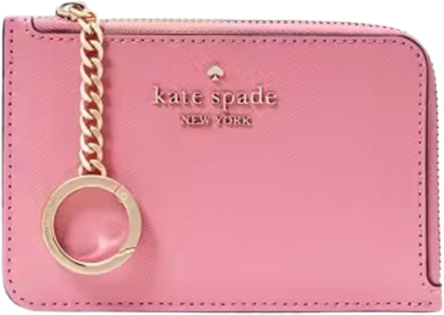 Amazon.com: Kate Spade New York Madison Medium L-Zip Card Holder ...