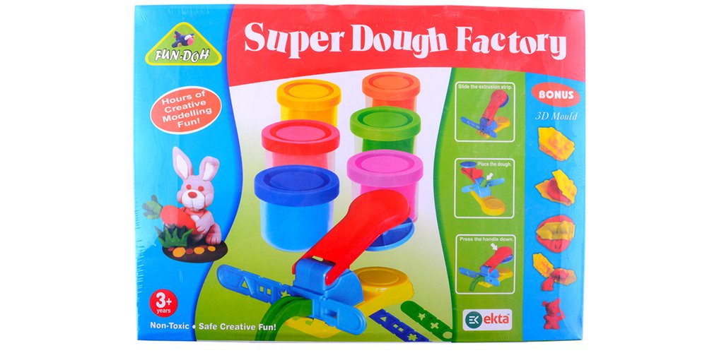 Buy Dough Factory Clay Modelling Set for Boys/Girls Online at Low ...