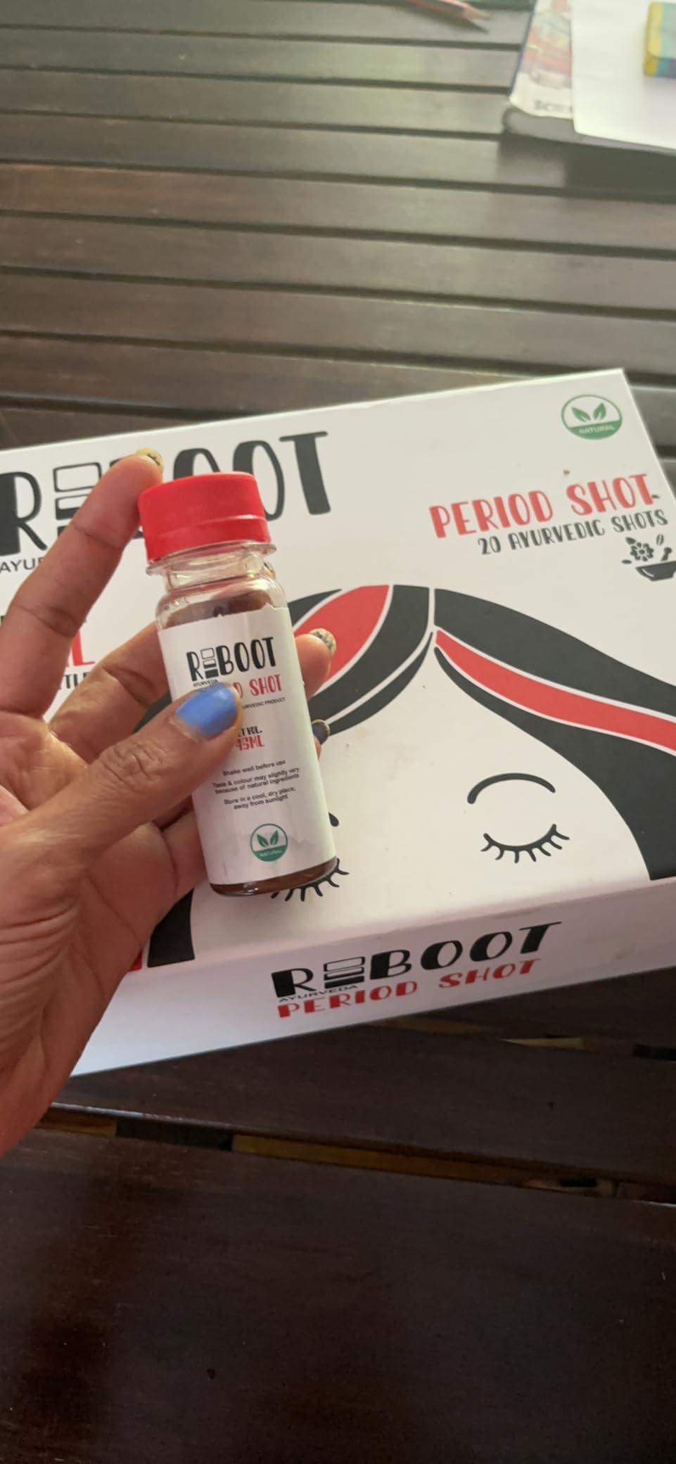 Buy Reboot Period Shots | Ayurvedic Liquid Shots for Irregular Periods ...