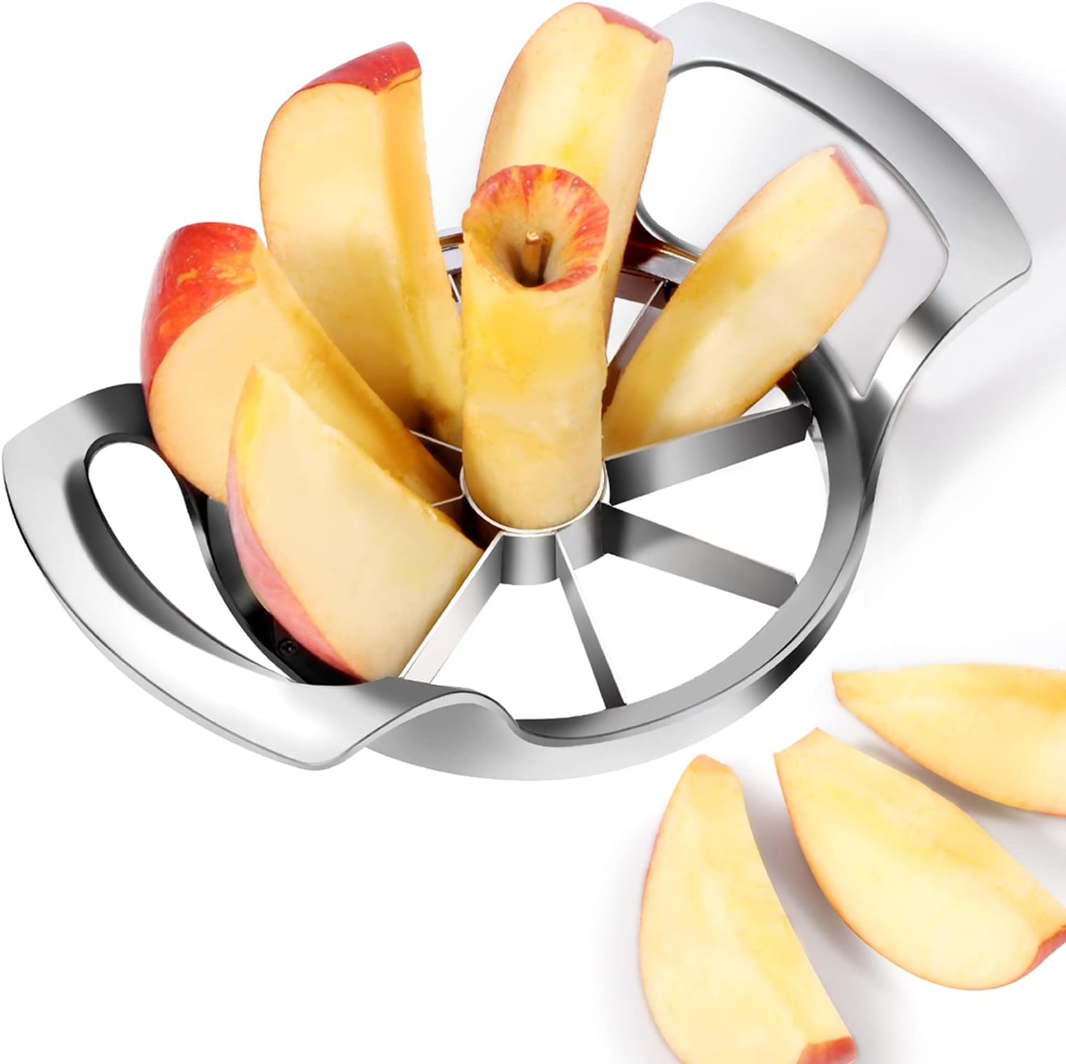 Amazon.com: 8-Slice Apple cutter,Apple Slicer,Heavy Duty Apple Slicer ...