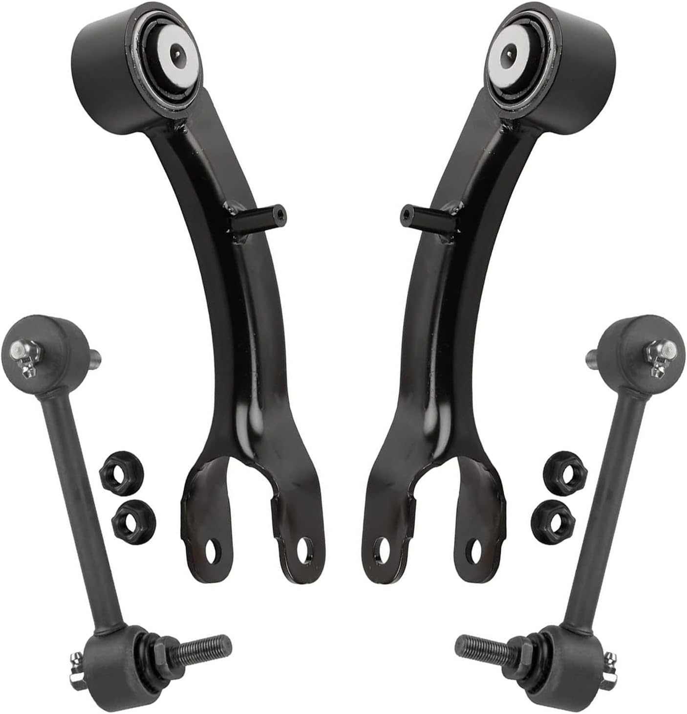 Amazon.com: Detroit Axle - Rear 4pc Control Arms Kit for 14-19 Jeep ...