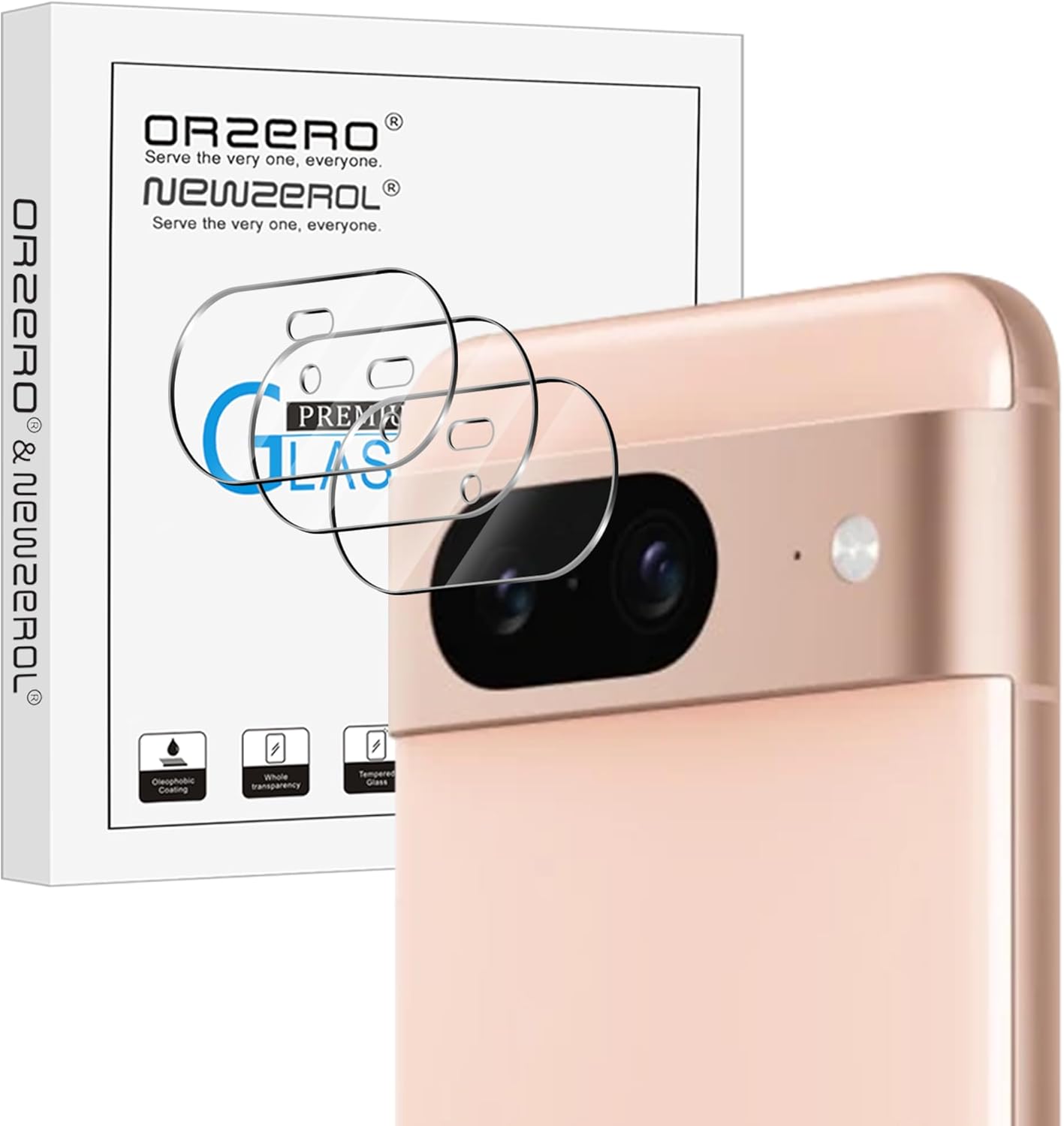 Amazon.com: Orzero (3 Pack) Camera Lens Protector Compatible for Google ...