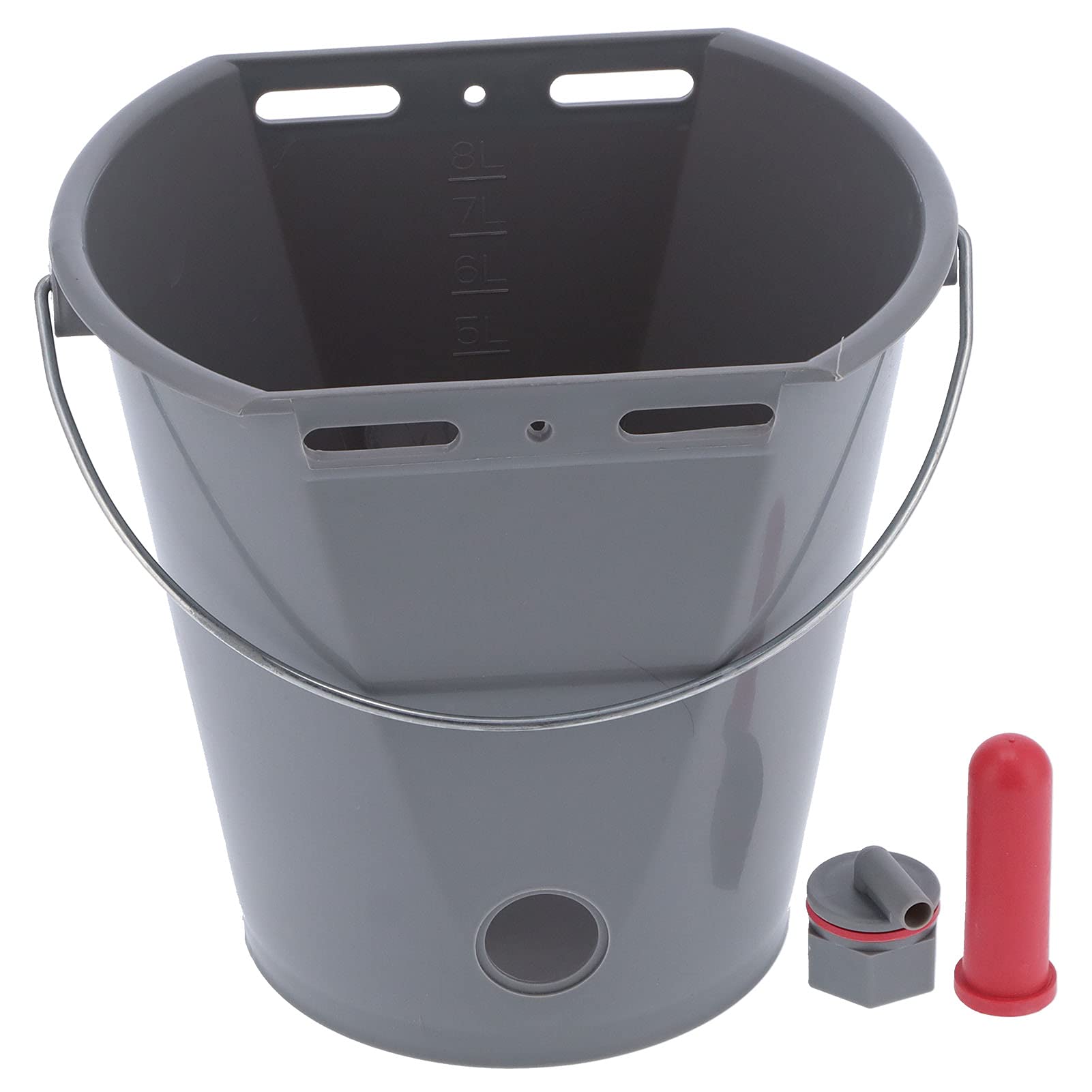 Buy ROMACK Milk Feed Bucket, Milk Feeding Tool With Scales in the ...