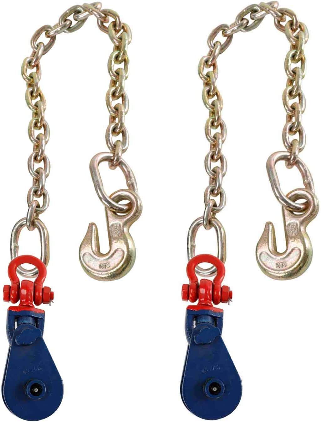 Snapklik.com : Frperce 2 Pack 2 Ton Snatch Block