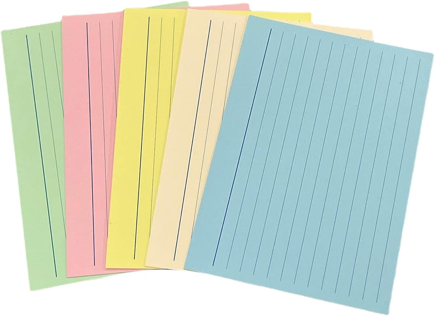 Index Revision Flash Cards, Ruled/Plain A6(148 x 105mm) Pack of 50 ...