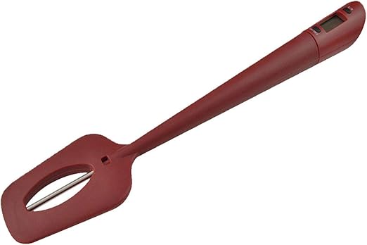 Candy Spatula Thermometer, Silicone Spatula with Electronic Digital ...