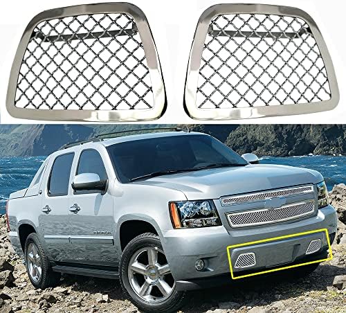 Amazon.com: Mesh Grille fits 2007-2014 Chevy Tahoe/Avalanche/Suburban ...
