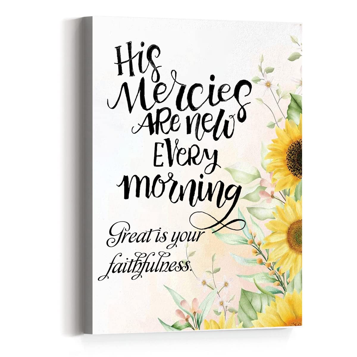 Cute Bible Verse Drawings And God Said Let Go Wall Art Print, Quotes