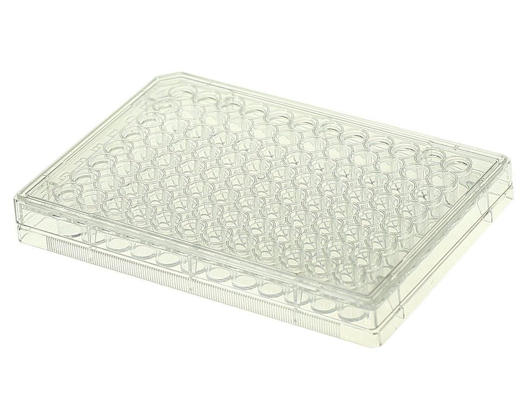 Nest Scientific 701011 Polystyrene 96 Well Cell Culture Plate, Flat ...