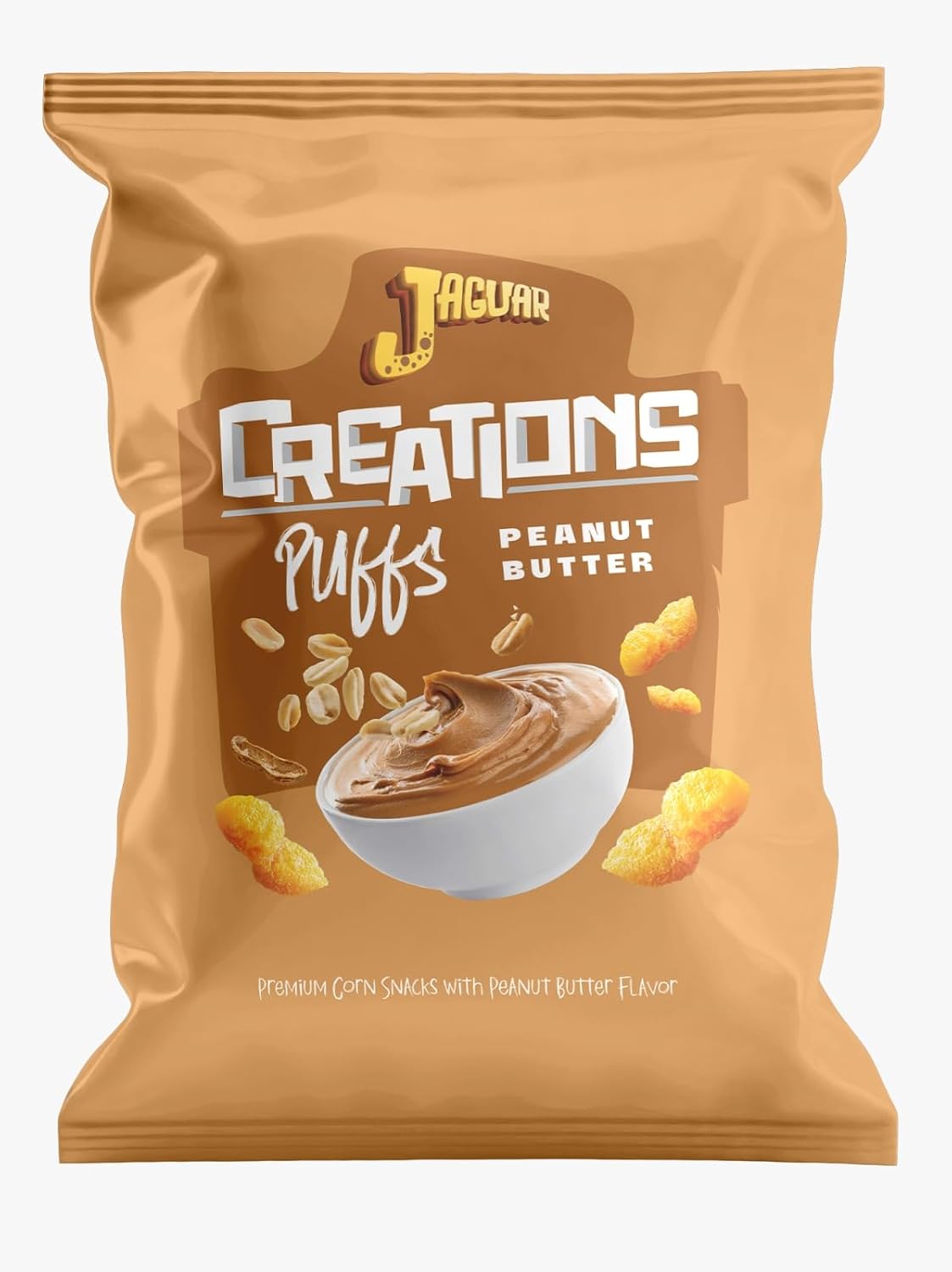 JAGUAR Premium Creations puffs peanut butter: Buy Online at Best Price ...
