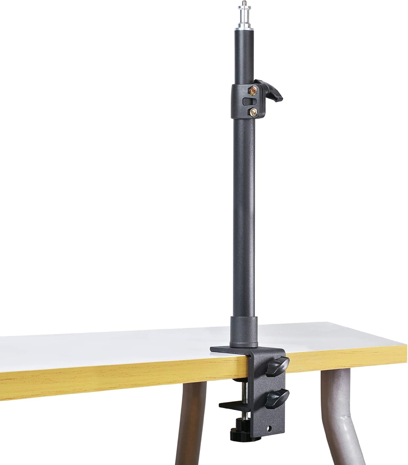 Amazon.com : Tabletop Light Stand, Riqiorod Adjustable Desk Mount Stand ...