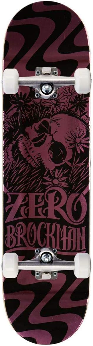 Amazon.com : Zero Flashback Brockman Skateboard Complete - 8.00 ...