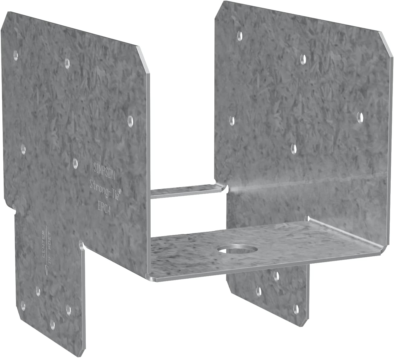 Amazon.com: Simpson Strong-Tie EPC4Z EPCZ ZMAX Galvanized End Post Cap ...
