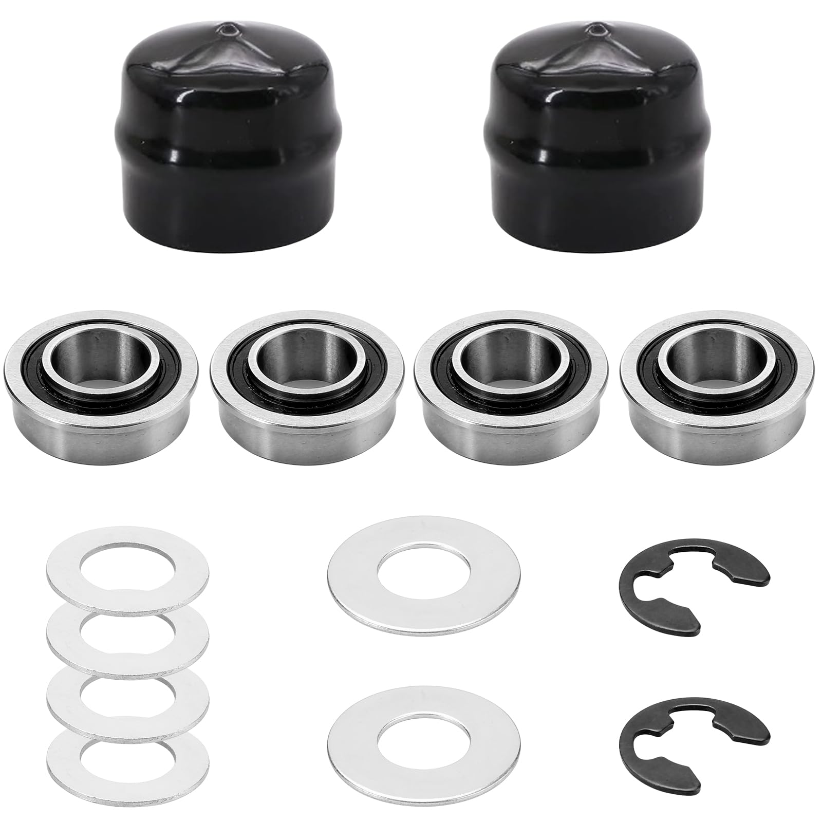Snapklik.com : 9040H Front Wheel Flange Bearing Kit For Husqvarna ...