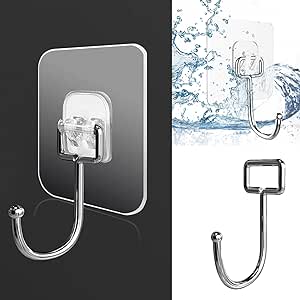 Amazon.com: GAViA Large Adhesive Hooks for Hanging Heavy Duty Wall ...