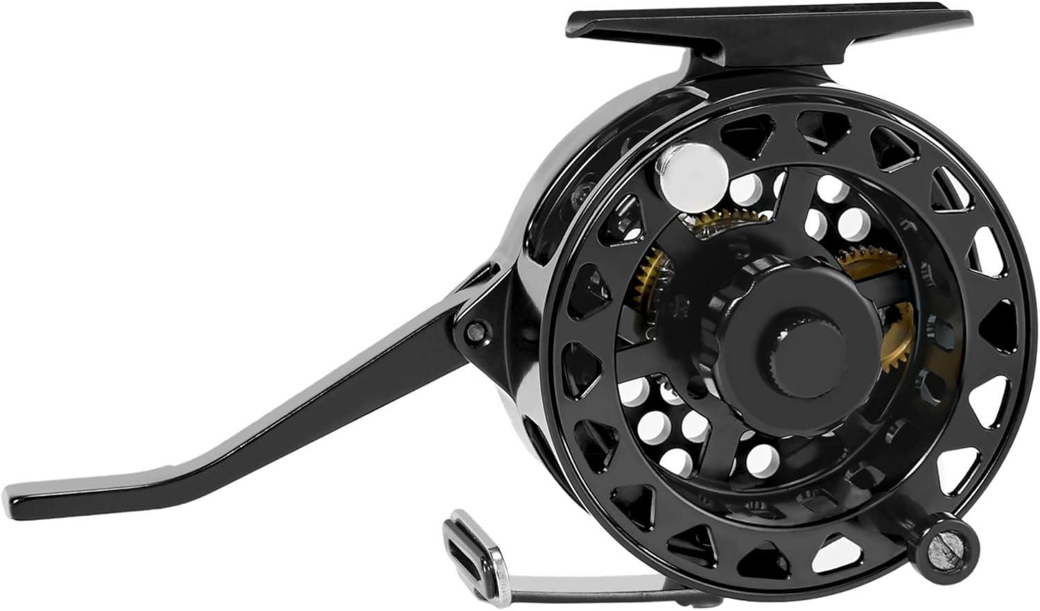Amazon.com : Semi-Automatic Fly Reel with Adjustable Drag Quick Spool Removal Made of CNC ...