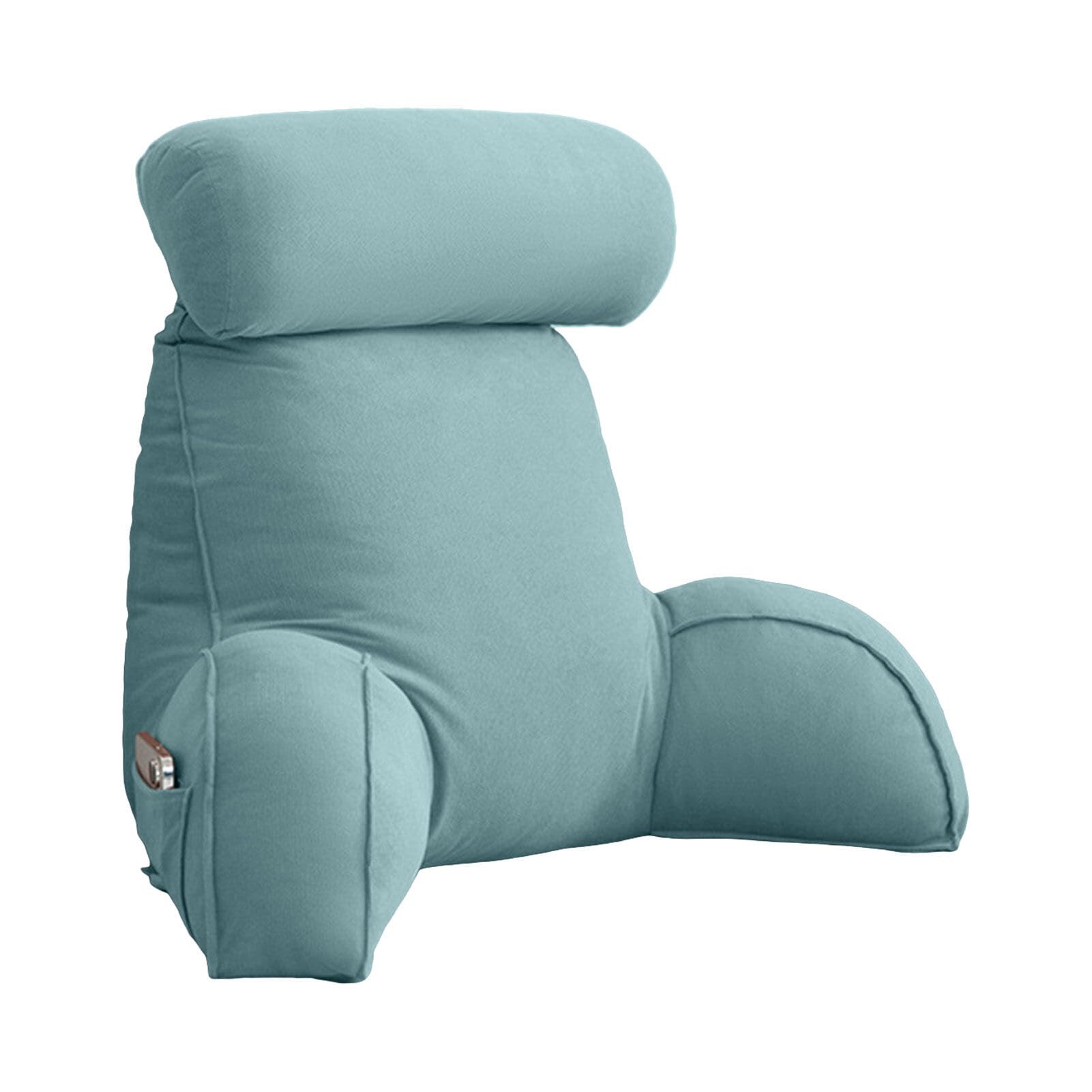 Amazon.com: Luxmars Reading Pillow with Detachable Neck Roll & Big Bed ...