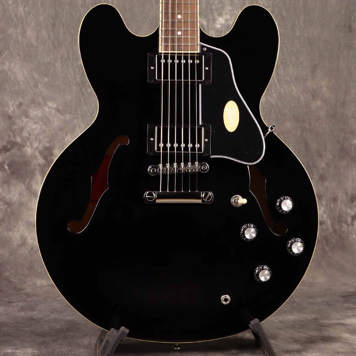 Amazon | Epiphone/Inspired by Gibson ES-335 Ebony エピフォン ES335 ...