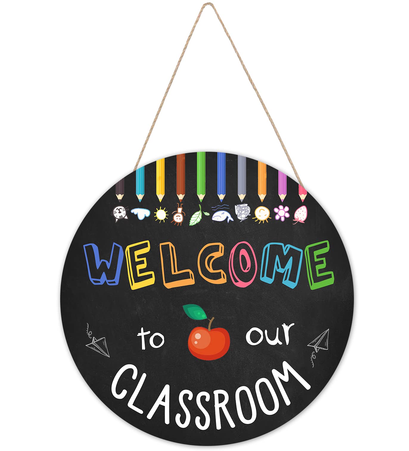 Creative Welcome Classroom Signs Back To School Welcome Decoration