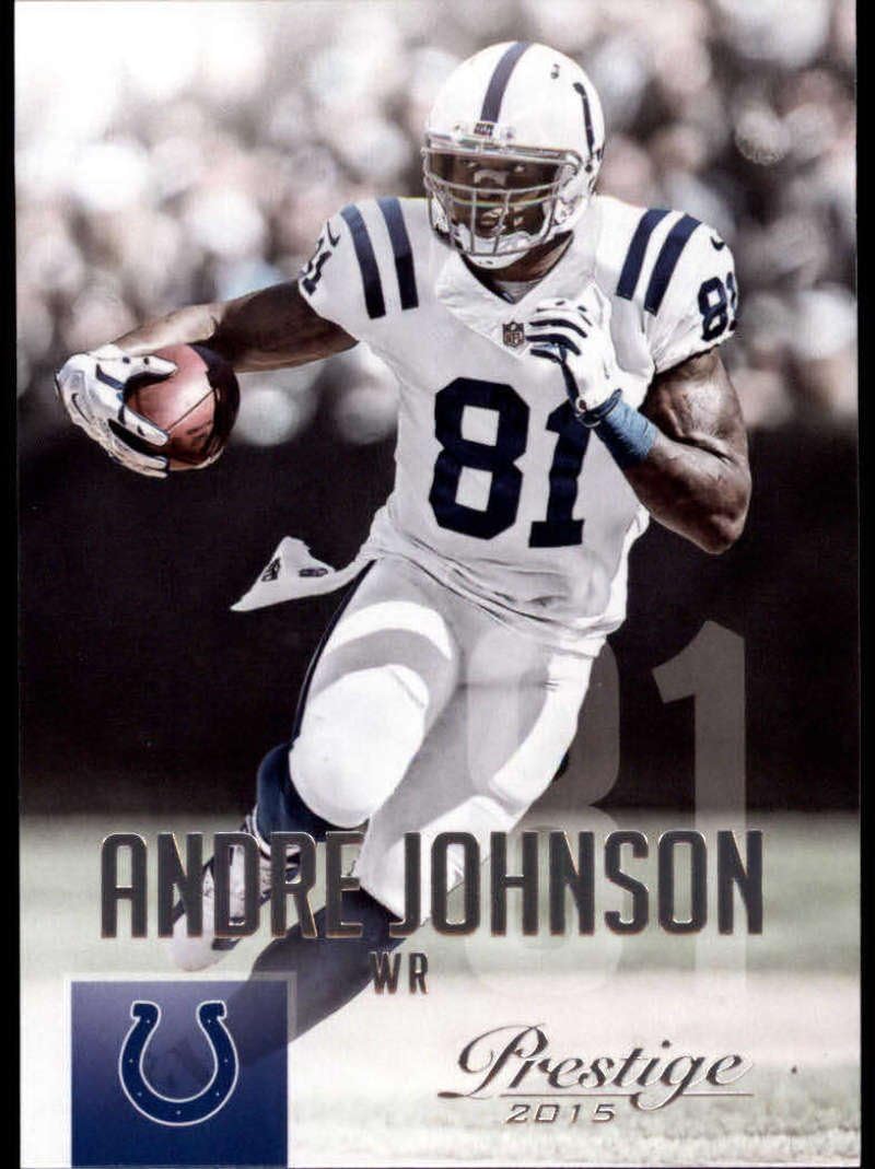 Amazon.com: Football NFL 2015 Prestige #116 Andre Johnson Colts ...