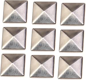 Amazon.com: COHEALI 100 Pcs Pyramid Flatback Glue on Studs Shoes Studs ...