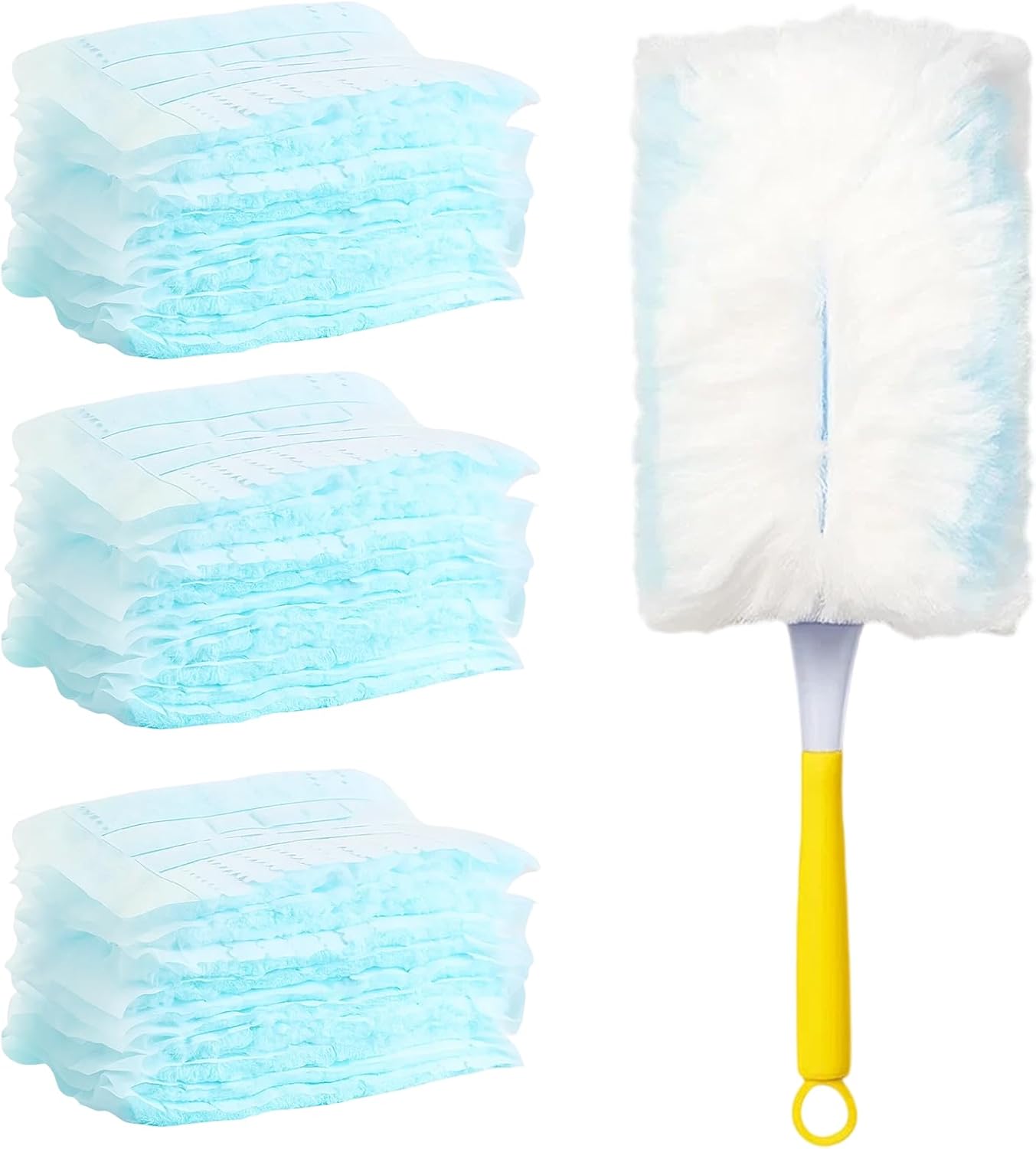 30 PCS Flash Dust Magnet, Flash Dust Magnet Refills,Disposable Duster ...