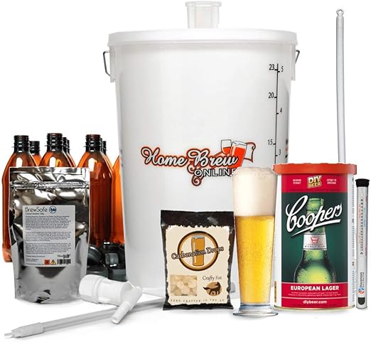 Home Brew Online Complete Beer Making Starter Kit - with Coopers ...
