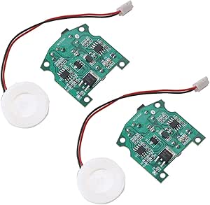 Amazon.com: DUNSIHUI 2 Pack DC 3.7V-12V D20mm 113KHz Ultrasonic Mist ...