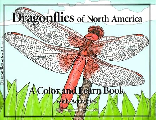 Dragonflies of North America: A Color and Learn Book With Activities ...