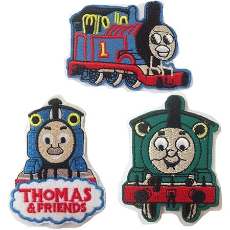 Amazon.com: 3pcs set of Thomas the Train Tank Engine Embroidered Iron ...