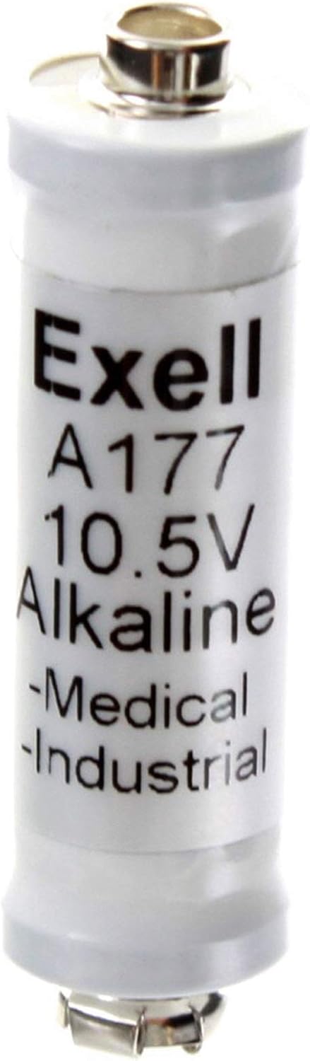 Amazon.com: Exell A177 Alkaline 10.5V Battery Sure SM82 Microphone ...