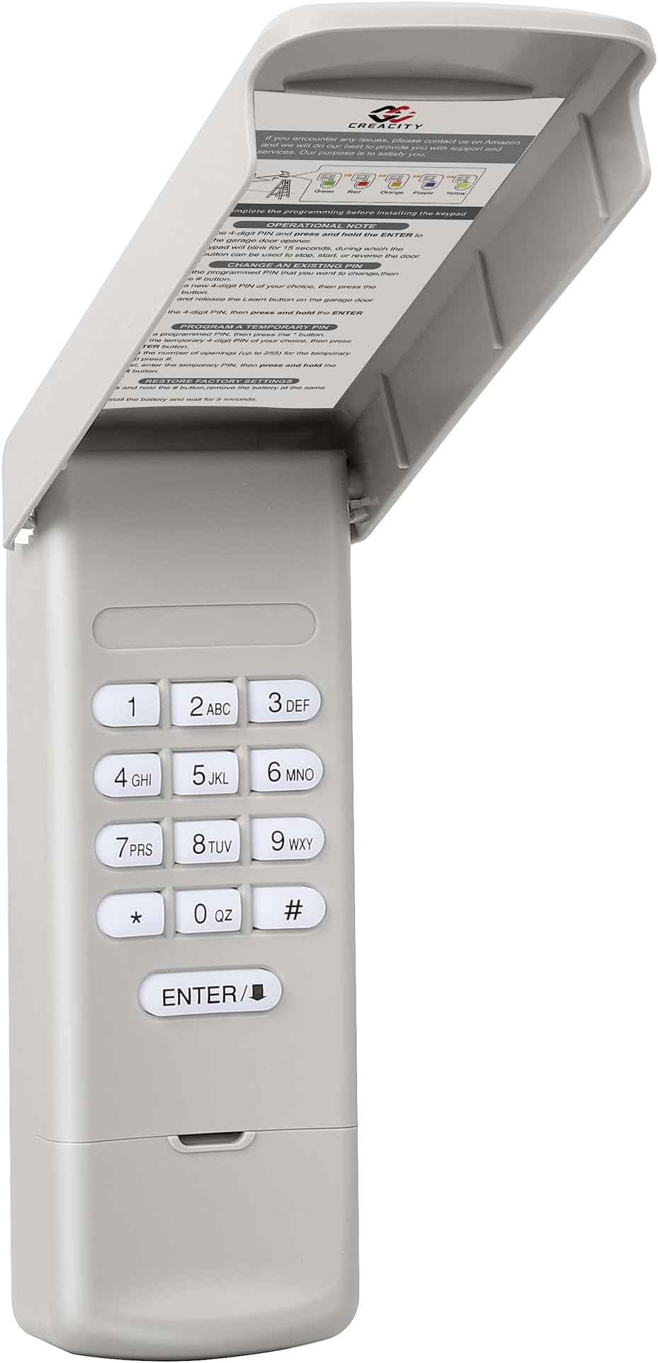 Stanley 2986 298601 STAKP 310 MHz Wireless Keypad for Garage Door Or ...