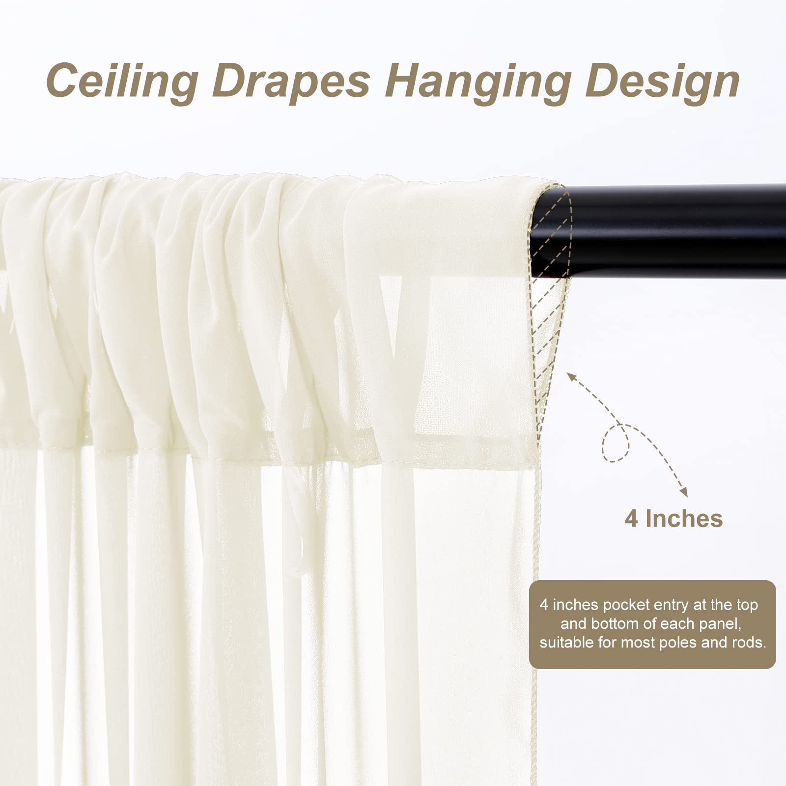 Draping Curtains On A Sloped Ceiling Curtain Placement For A High