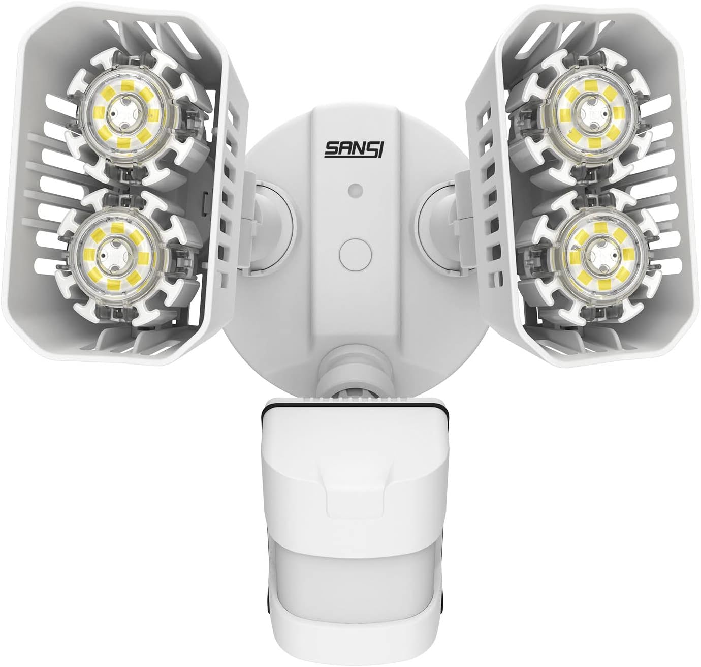 Leviton 9866-BOW, White 8" LED Downlight with Motion Sensor - Amazon.com
