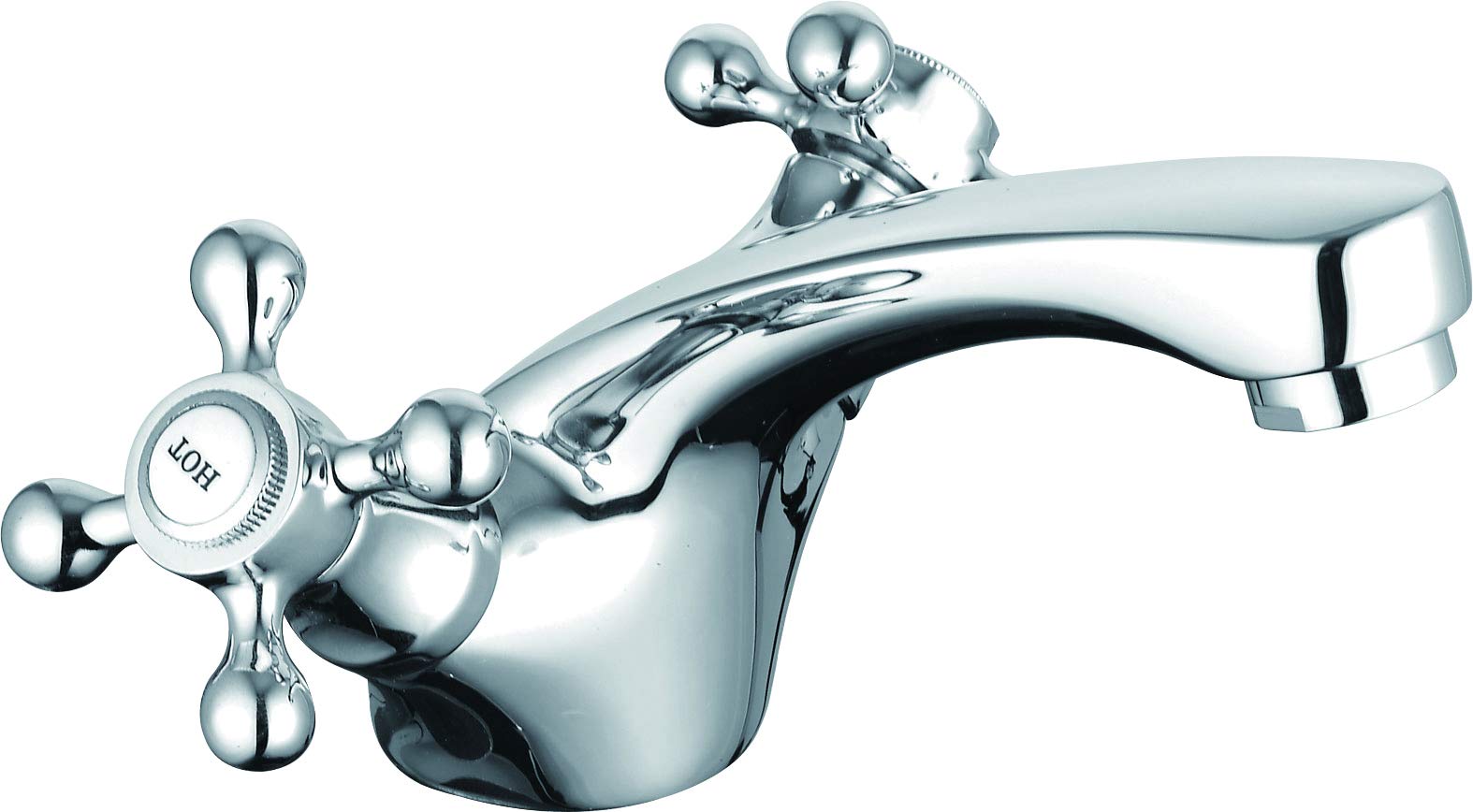 Buy JT Pickfords | HYN305 Hynar Traditional Chrome Basin Mono Mixer Tap ...