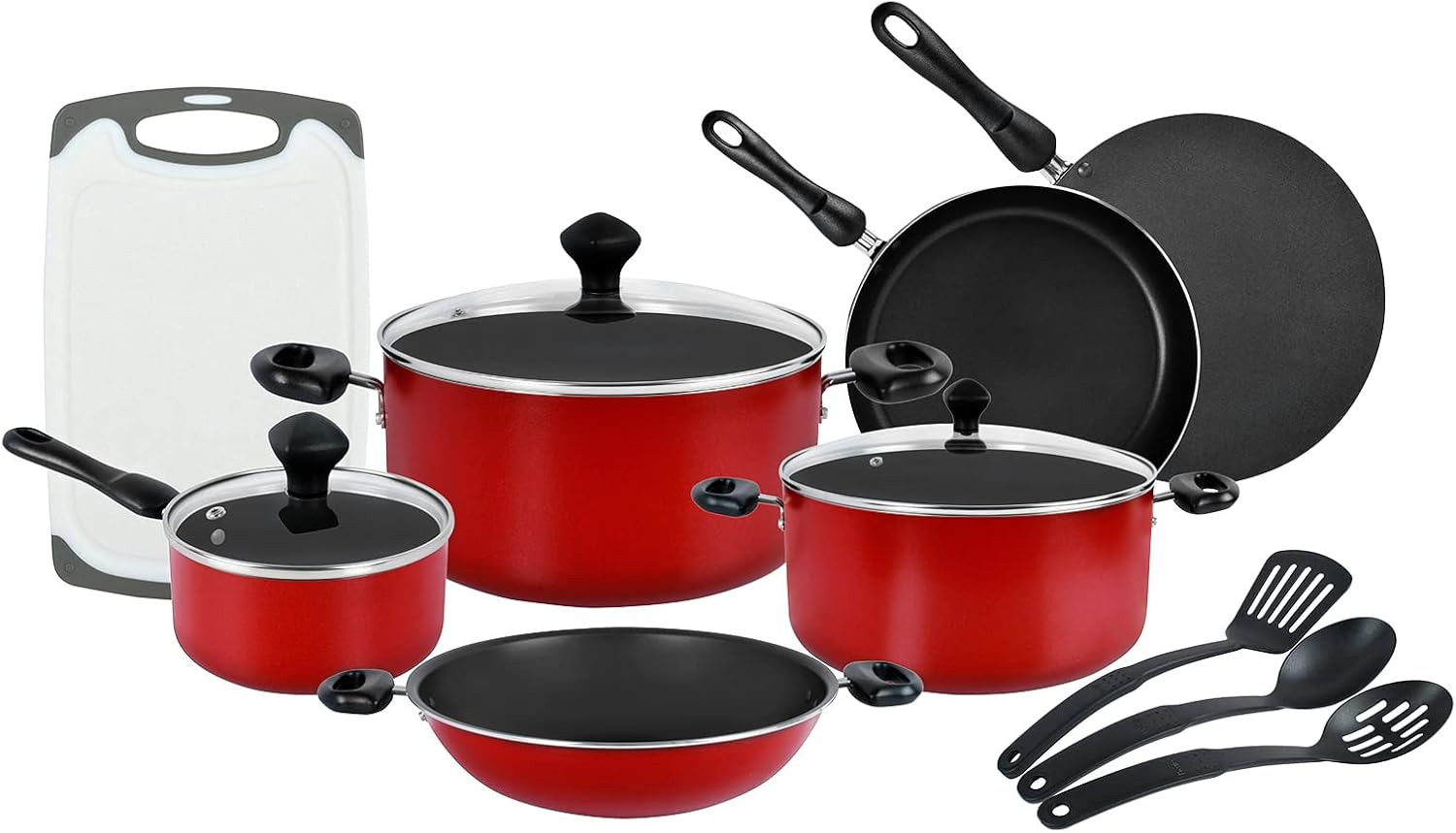 Prestige Classique Aluminium Cookware Sets 17 Piece | Non Stick Pots ...