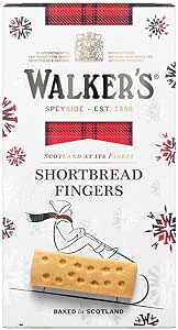 Walkers Shortbread – Festive Shortbread Fingers 160g : Amazon.co.uk ...