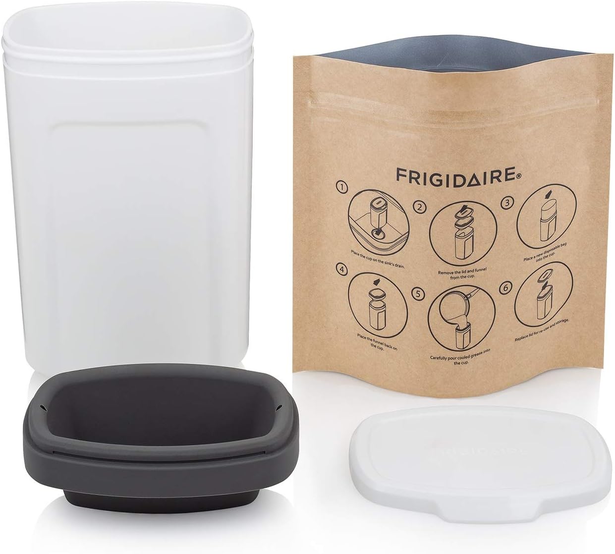 Amazon.com: Frigidaire 11FFGRKS01 ReadyStore Grease Keeper : Home & Kitchen