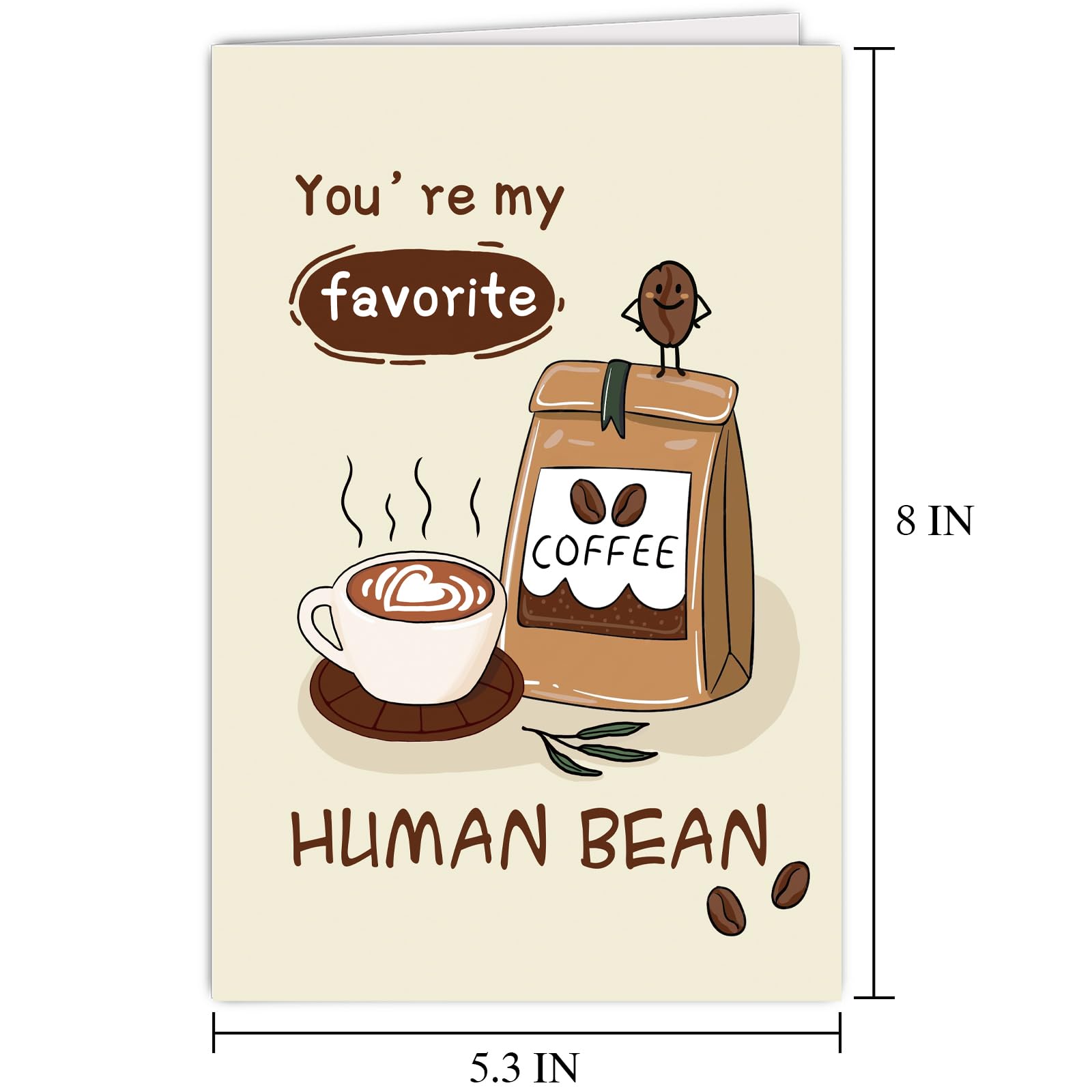Coffee Bean Card Coffee Bean Business Card Stock Illustrations