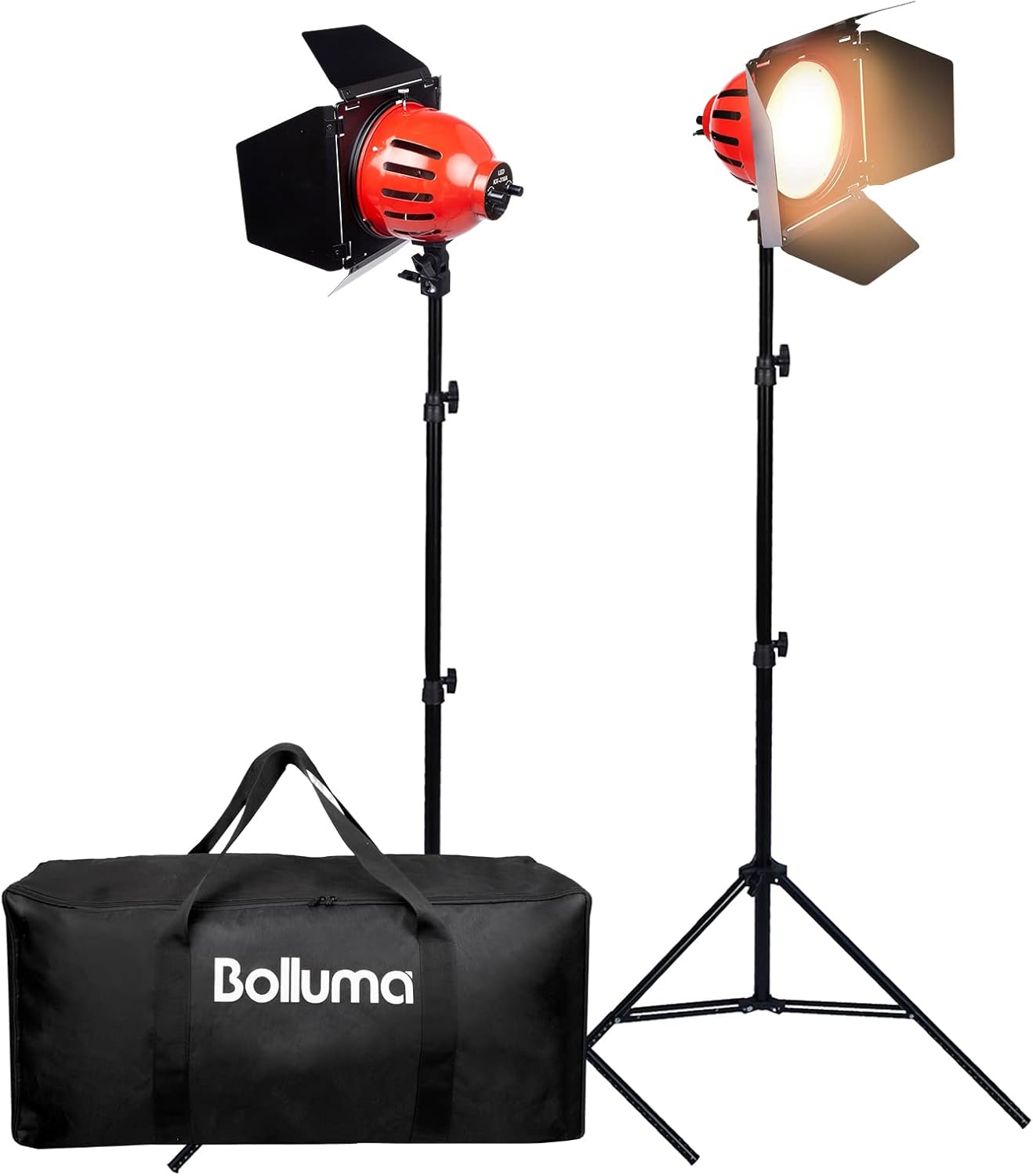 Video Studio Continuous Red Head Light with Light Stand and Carry Bag ...